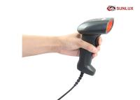 China Rugged Handheld QR Code Reader Super Long Scan Depth Convenient Use for sale