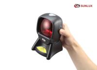 China Auto Catching Decode Flexible Barcode Scanner Crossed Laser Lines for sale