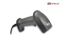 China Anti - Scratch Handheld Laser Barcode Scanner For Restaurant / Office Automation for sale