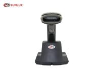 China Single Line Scan Wireless QR Code Scanner , Wireless USB Barcode Scanner With Cradle for sale