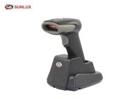 China Touch Charging Vertical 433 MHz Laser Wireless Barcode Scanner for sale