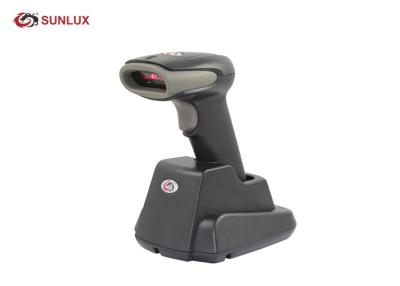 China Touch Charging Vertical 433 MHz Laser Wireless Barcode Scanner for sale