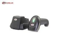 China Touch Charging Vertical 433 MHz Laser Wireless Barcode Scanner for sale
