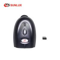 China Black Case Handheld 2.4G 220mm 2D Imager Wireless Scanner for sale