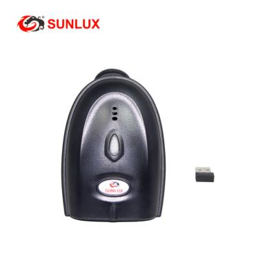 China Black Case Handheld 2.4G 220mm 2D Imager Wireless Scanner for sale