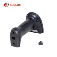 China Black Case Handheld 2.4G 220mm 2D Imager Wireless Scanner for sale