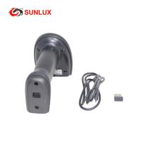 China Warehouse 100000LUX 360° 1D 2D 2.4G Barcode Scanner for sale