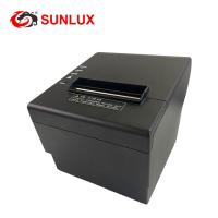 China Ethernet RS232 POS Android 80mm Thermal Label Printer Deep Black Color for sale