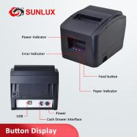 China 80mm Usb Lan Thermal Label Printer For Retail Store for sale