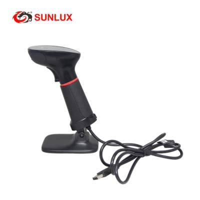 China Adjustable Stand 2D Handsfree Barcode Scanner Automatic Decoding for sale