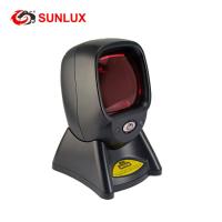 China High Precision Black ABS Laser Store Barcode Scanner for sale