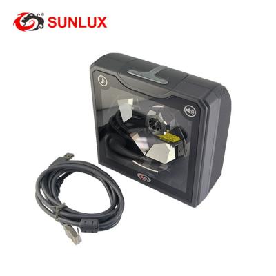China Super Big Scan Window Automatic 54 Laser Lines Supermarket Barcode Scanner for sale
