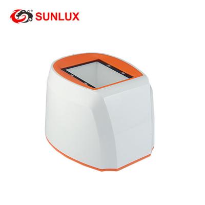 China CMOS White Color Smart Retail Omnidirectional 2D Barcode Scanner for sale