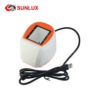 China CMOS White Color Smart Retail Omnidirectional 2D Barcode Scanner for sale