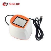 China Mini Size White Color Automatic Shopping Mall 2D Barcode Image Reader for sale