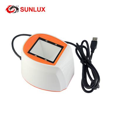 China Mini Size White Color Automatic Shopping Mall 2D Barcode Image Reader for sale