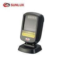 China 1D 2D QR Code USB Wired Hand Free Barcode Scanner for sale