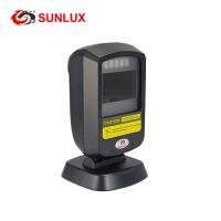 China Black Case 1D QR Code USB Fixed Barcode Scanner for sale