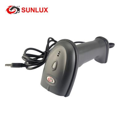 China High Speed Barcode Reader Scanner Gun Portable USB Cable Black for sale