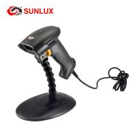 China Auto Sense Black Case Laser Barcode Reader Quick With Stand for sale