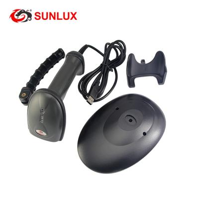 China Auto Sense Black Case Laser Barcode Reader Quick With Stand for sale