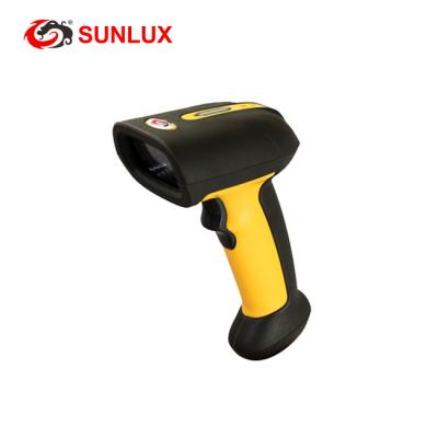 China Black Laser Sensor Industrial Barcode Scanner For Warehouse Logistics for sale