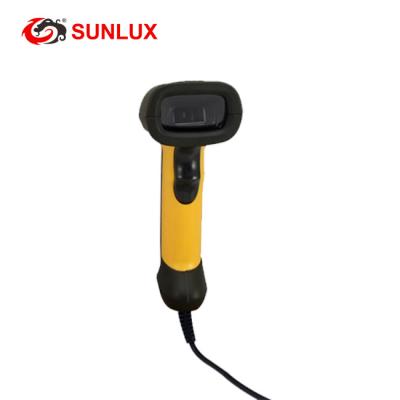 China Durable Black Case Industrial Level Laser Warehouse Barcode Scanner for sale