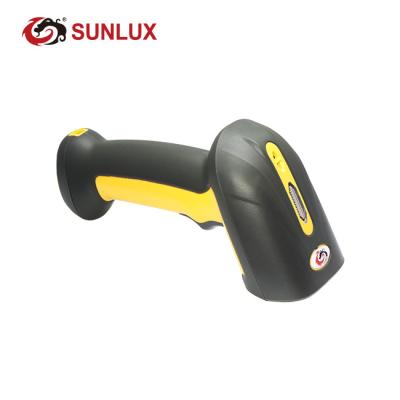 China IP65 Durable Dustproof Portable Black Case Rugged Laser Barcode Scanner for sale