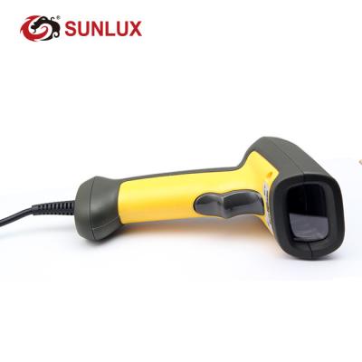 China Anti - Shock IP65 Durable High Precision Black Rugged Laser Barcode Scanner for sale