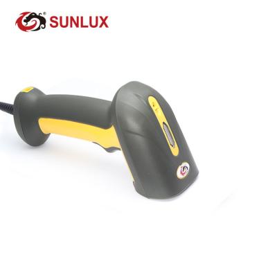 China Strong Decoding Laser High Level Logistic Barcode Scanner Reader Black for sale