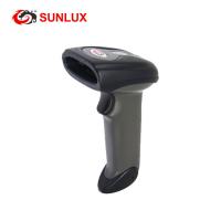 China USB Laser Barcode Scanner Wired Handheld Bar Code Scanner Reader Black for sale