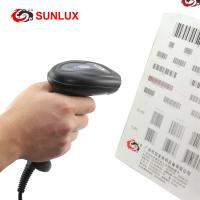China 1D Handheld Wired Laser Barcode Reader Portable Hand Bar Code Scanner for sale