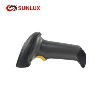 China General Purpose Handheld 1D Bi - Directional Laser Barcode Scanner Black for sale