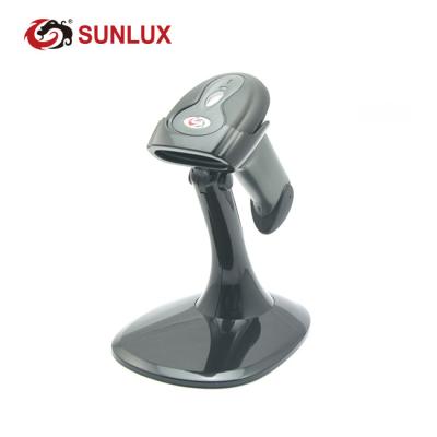 China Black Adjustable Stand Hand Free supermarket barcode scanner 2 Years Warranty for sale