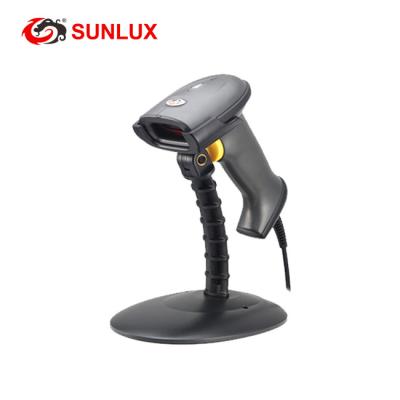 China Portable Auto Scanning Shop Laser Barcode Reader Black IP54 Standard for sale
