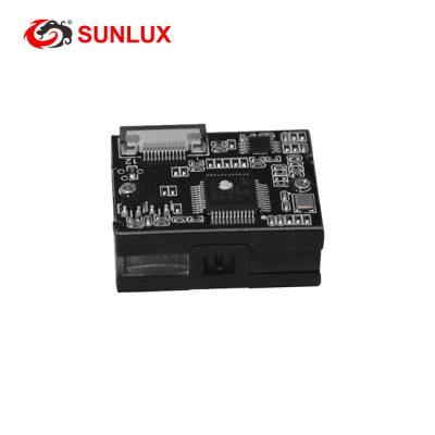 China USB/RS232 2500 Pixels CCD 1D Embedded Barcode Scanner Module Black Color for sale