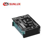 China USB/RS232 2500 Pixels CCD 1D Embedded Barcode Scanner Module Black Color for sale