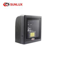 China 1500 times/s Laser Desktop Barcode Scanner Hand Free Omni Directional For Supermarket for sale