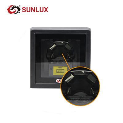 China Auto Sensing Wide Angle 1D Omni Table Barcode Scanner 1500 Times/S Scan Speed for sale