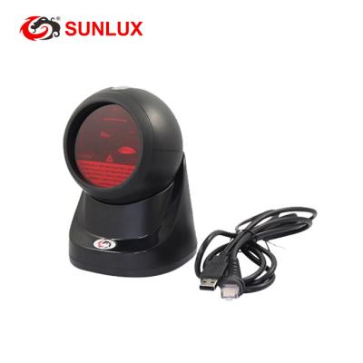 China 1500 scans/s Speed Desktop Industrial 1D Laser Barcode Scanner for sale