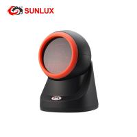 China 1D Table Laser Omni Directional Fix Mount Desktop Barcode Scanner for sale