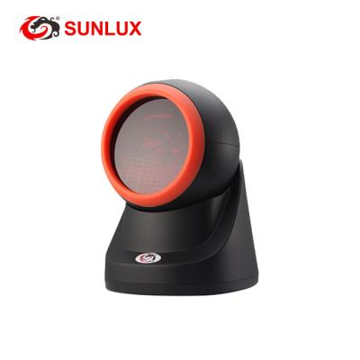 China 1D Table Laser Omni Directional Fix Mount Desktop Barcode Scanner for sale