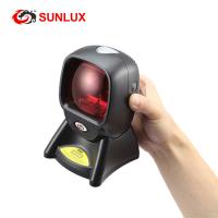 China 1D Table Laser Omni Directional Bar Code Reader Fix Mount Desktop Scanner for sale