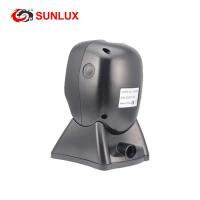 China 1D Table Laser Omni Directional Bar Code Reader Fix Mount Desktop Scanner for sale
