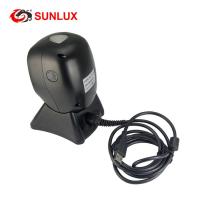 China High Speed 1D Table Laser Omni Barcode Scanner Desktop Auto Sense Scanner for sale