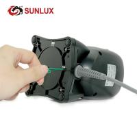 China Black 1D Desktop Barcode Scanner Supermarket Table Top Barcode Scanner for sale