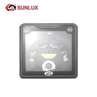 China Portable Desktop Hands Free Big Window Auto Sense Barcode Scanner for sale