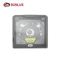 China High Speed Desktop In Counter Big Window Auto Sense Barcode Scanner for sale