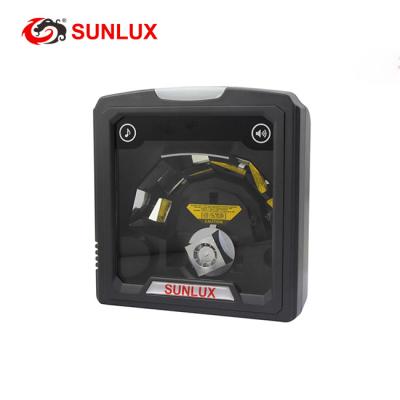 China Supermarket Laser Barcode Scanner Omni 1D Scanner USB Cable for sale