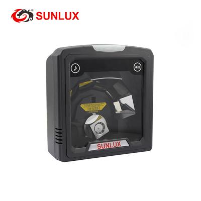 China High Sensitive Industrial Bar Code Reader Platform 360° Omni Desktop Scanner for sale